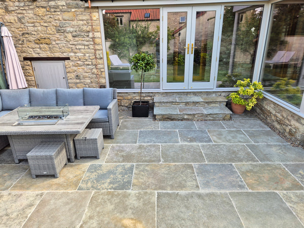 Minster ANTIQUED FINISH Limestone - Extern | Stone Tiles UK - Natural ...